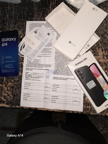 Samsung Galaxy A14 гарантия через месяц истекает