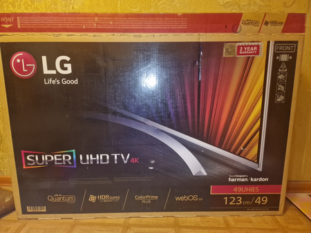 телевизор LG 49UH850V 3D SUPER UHD