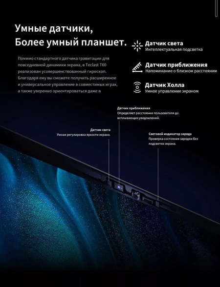 Teclast t60 8+8/256GB GLOBAL