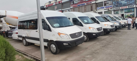 JAC Sunray Mikroavtobus 21 Kishilik