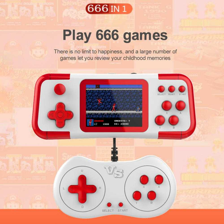Игравая консоль A12 666 игр, GamePad, GameBox Tetris, Jostik, Konsol