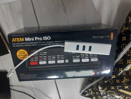 Blackmagic ATEM mini PRO ISO | Прямая трансляция | ATEM mini PRO ISO