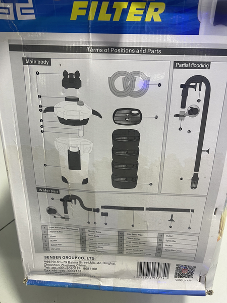 Bak Filter Akvarium Uchun