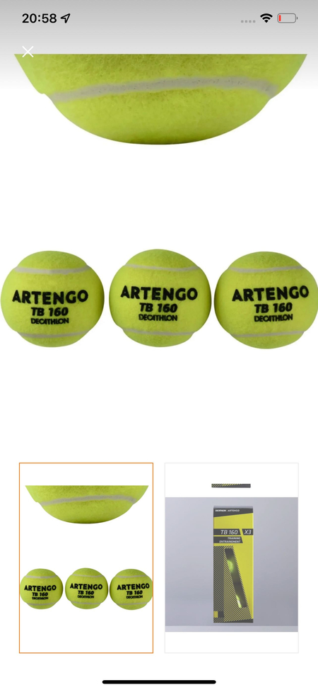 Decay global Tennis balls