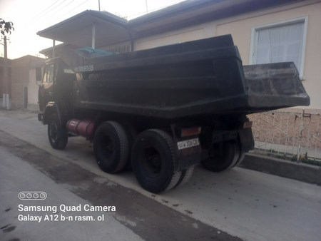 Kamaz 5511 yili 1986 holat ideal
