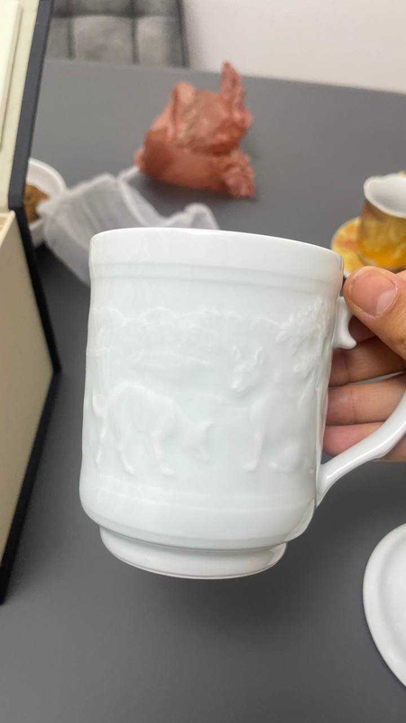 Fine china тонкая фарфоровая кружка