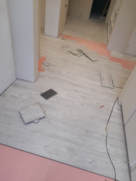 Laminat ishlarini qilamiz