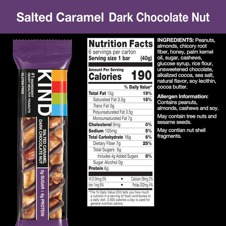 Kind Chocolate nut 6bars