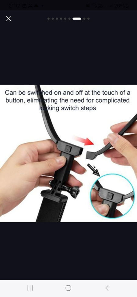 Kamera uchun holder