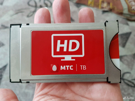 Спутниковый CAM модуль МТС для цифрового HD тв