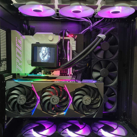 Система водяного охлаждения Asus Ryujin III 360 Black Noctua Edition