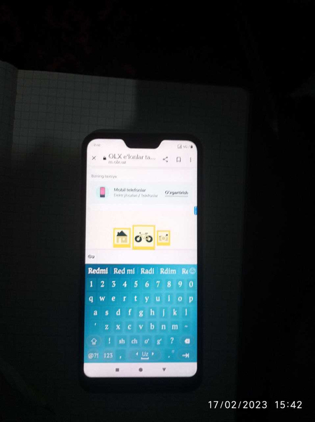 Redmi 6 pro sotiladi hotirasi 32 hech joyi alishmagan