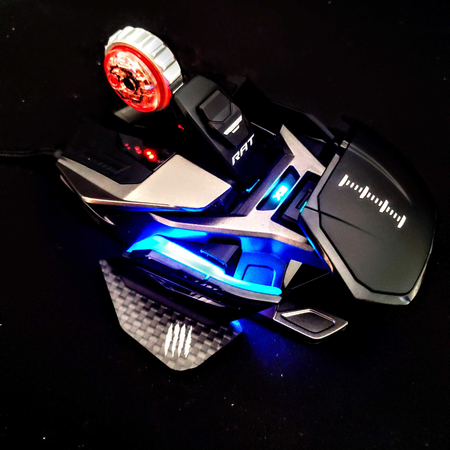 Легендарная игровая мышка MAD CATZ PRO X3 карбоновый ( Новый )