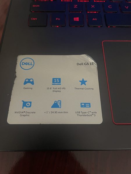 Игровой ноутбук Dell G5