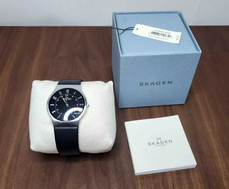 Skagen часы мужские часы привезен из Америки