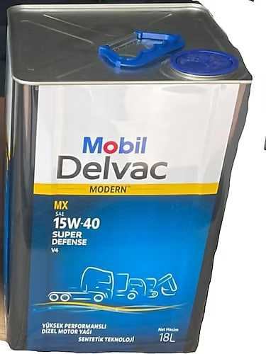 Моторное масло Mobil delvac modern 10w40, 15w40
