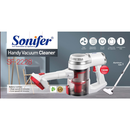 Беспроводная руйной пылесос Sonifer 2228