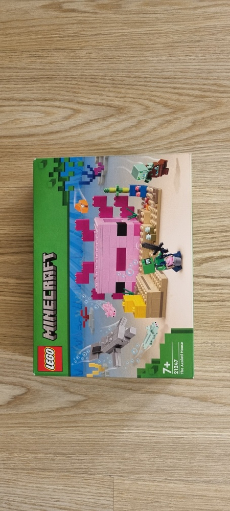 LEGO Minecraft Дом аксолотля, 21247