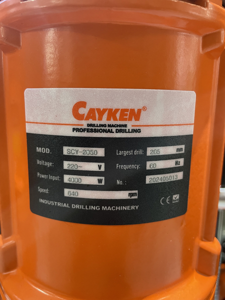 Станок алмазного бурения (алмазное сверло, сухорез) Cayken SCY-1800 E
