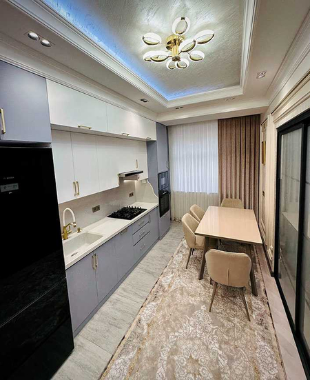 ЖК Parisien 4-комнатная 2/8 125 м² евроремонт мебель, техника