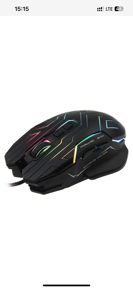 Игровая мышь проводная MeeTion MT-GM22, черный