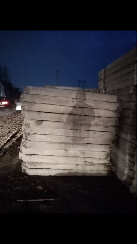 Плита Дорожная, Размер: 2x2, 2x3, 1,5x6, 2x6. Б/у состояние хорошая.