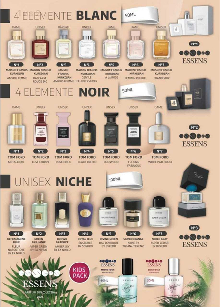 ESSENS duxi parfumlari