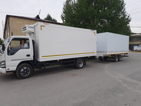 Прицеп для грузового автомобиля ISUZU NQR.