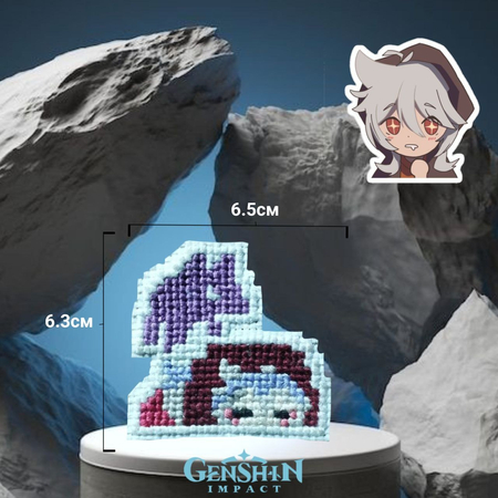 Значки и брелки Genshin Impact