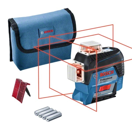 Линейный лазерный уровень BOSCH GLL 3-80 C Professional