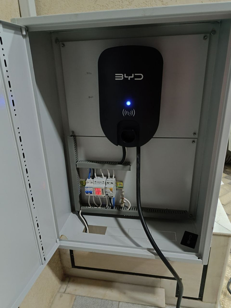 Установка зарядное устройство для Электромобилей BYD Zeekr Tesla Wolsw
