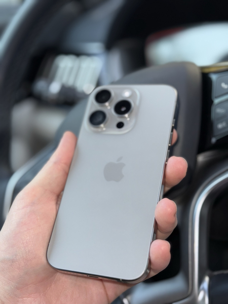 Iphone 15 pro 128gb 95% Natural Titanium