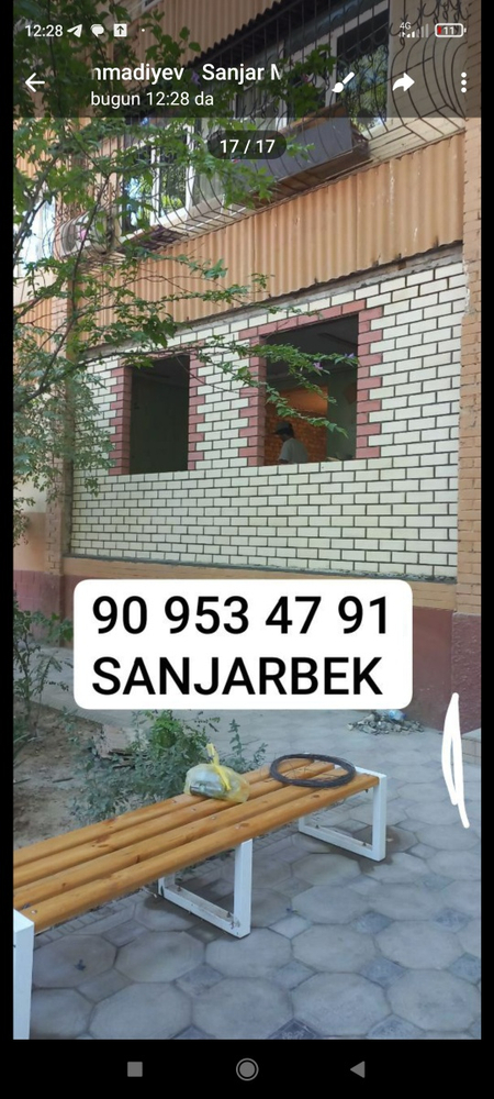 Кафел,балконга аблисфка,перигаротка,,маляр,ишларини к,иламиз.