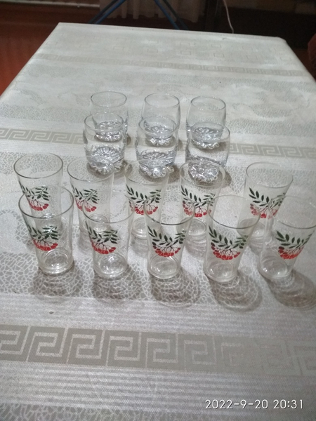 Рюмки стеклянные