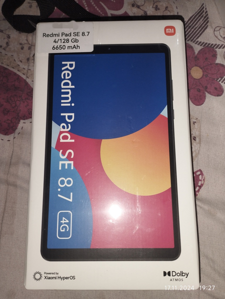 Yangi Redmi Pad SE 8.7 4g 4/128Gb