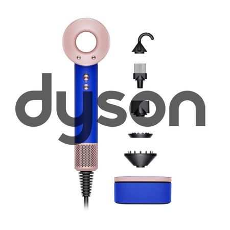 Фен-стайлер Dyson HD07 SUPERSONIC BLUE BRUSH+Безплатная доставка