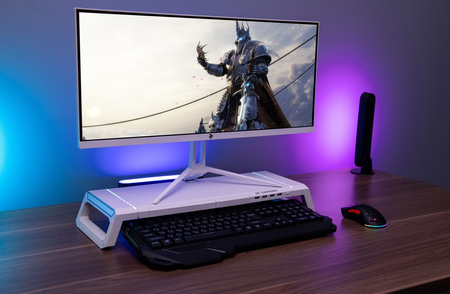 Подставка для монитора, 2E GAMING, usb хаб