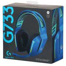 Беспроводные наушники Logitech G733 синий/черный/белый