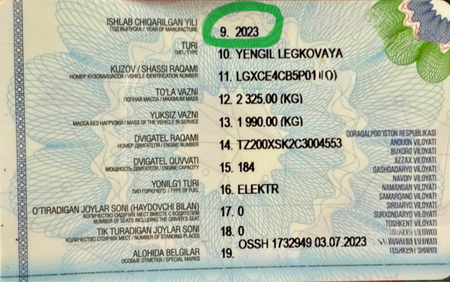 Byd song plus full flagship 19.000 km. 2023 yil. O’zimiki. Tozza