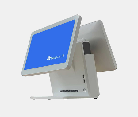 Двухсторонний Pos моноблок, для ресторанов i5,RAM 8Гб, SSD256 Гб, 15,6