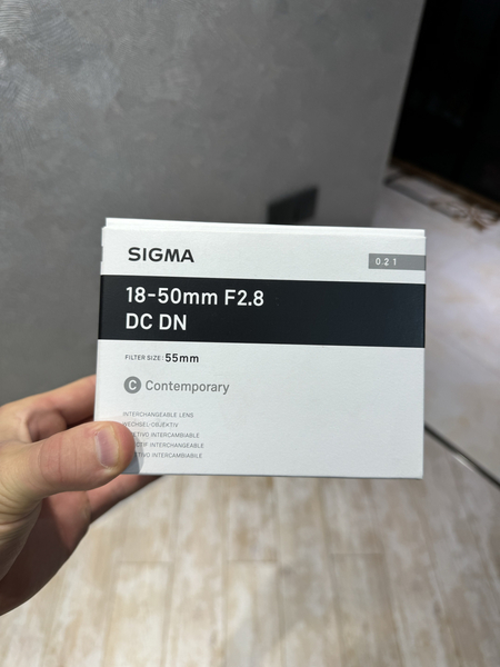 Sigma 18-50 mm F2.8