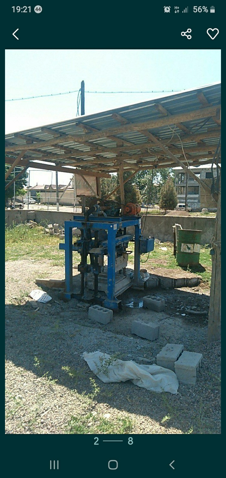 хонфа хитой шлакаблок апарати 35×17    колби билан.1 араваси бор