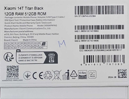 Продается телефон Xiaomi 14T