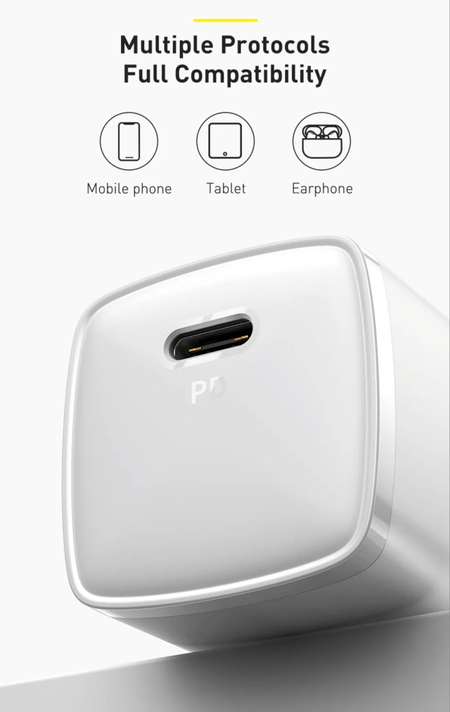 Baseus Cube PD Original 20W IPhone Kabeli Bilan