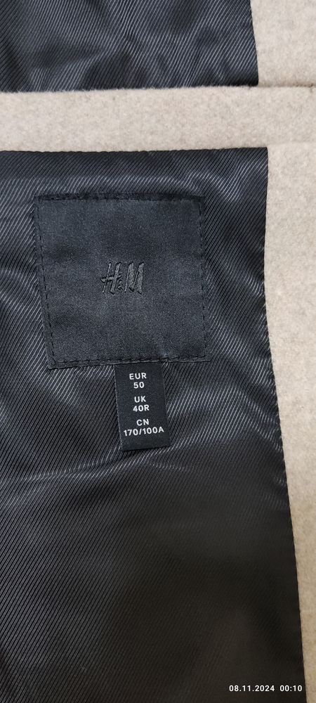 Фирменний палто сюртук H&M