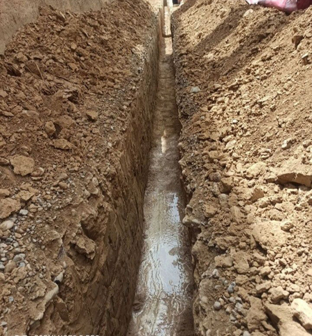 Тиранша казиш ишларини киламиз