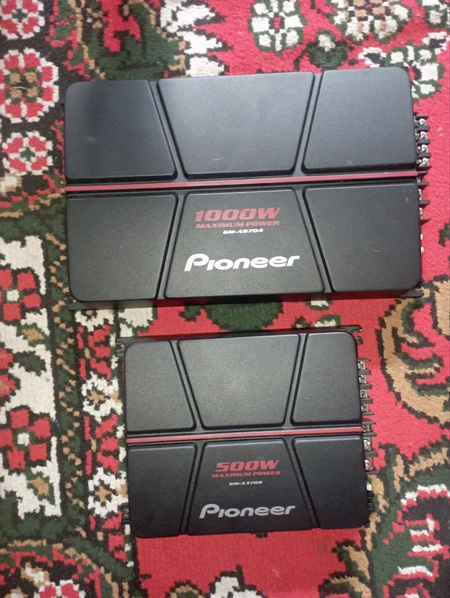 Pionner 1000 W GM A 5704 + Pioneer 500 W GM a 3702