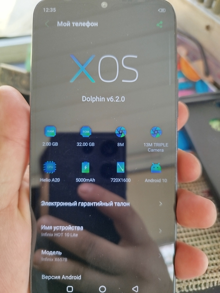 Infinix Hot 10 lite