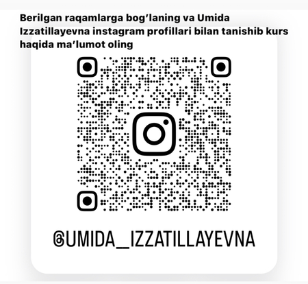 3mln lik kurs skidkada. 1-yozilgan 3 kishiga 900.000 sum