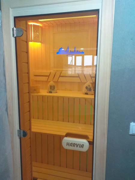 Sauna noldan boshlan qurib beriladi,undan tashqari elektrik ishlari
